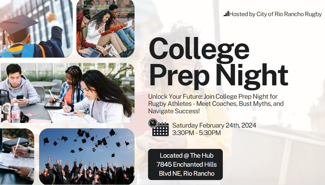 College Prep Night! – CITY OF RIO RANCHO RUGBY CLUB